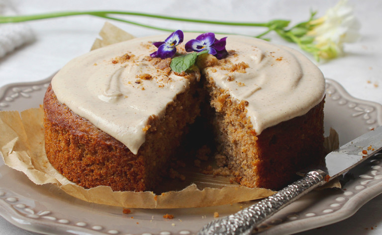 Hazelnut Carrot Cake - Delicious and Healthy by Maya